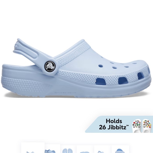 CROCS | Shoes | Crocs Kids Classic Clog Light Blue Calcite J6 Big Kids ...
